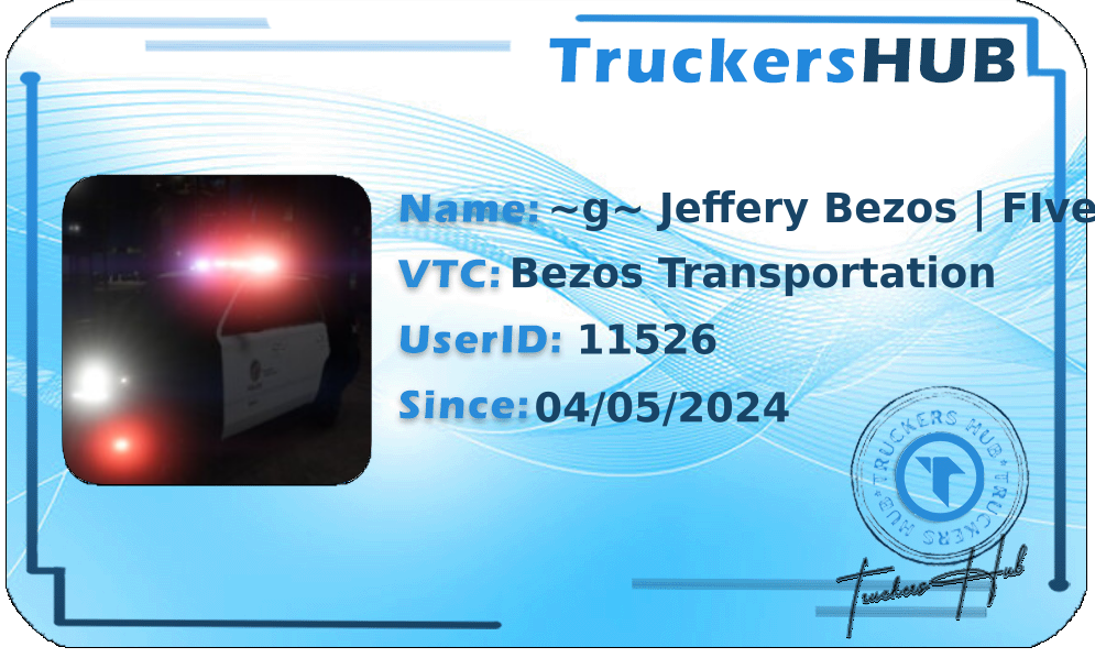 ~g~ Jeffery Bezos | FIveM Lover | TruckersHub