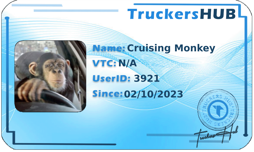 Cruising Monkey | TruckersHub